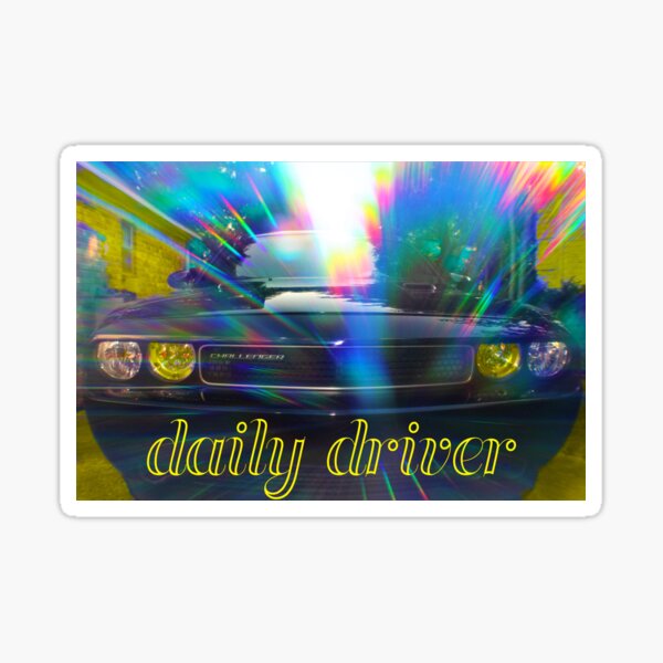 Daily Driver Stickers | Redbubble