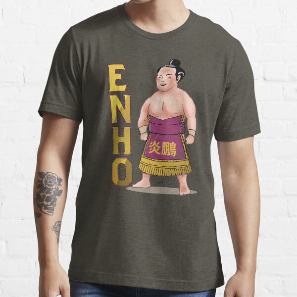 "Sumo Wrestler "Enho" Rikishi Enho Akira Cartoon 炎鵬" T-shirt for Sale ...