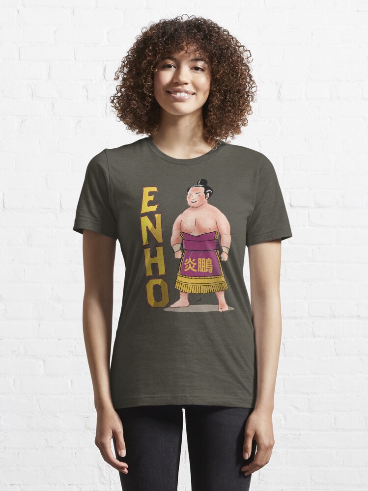 "Sumo Wrestler "Enho" Rikishi Enho Akira Cartoon 炎鵬" T-shirt for Sale ...