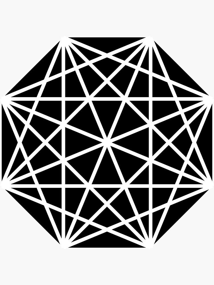 "Octagon " Sticker by WellMedicated | Redbubble