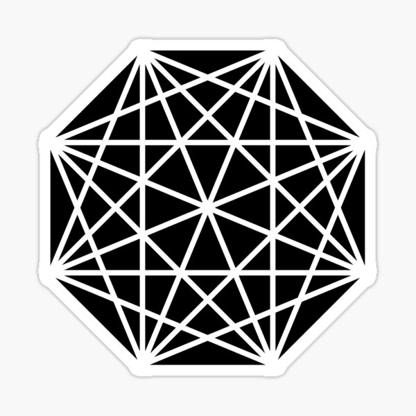 "Octagon " Sticker by WellMedicated | Redbubble