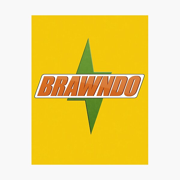 "BRAWNDO Logo" Photographic Print for Sale by LynchMob1009 | Redbubble