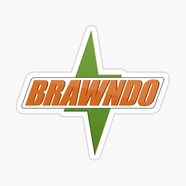 "BRAWNDO Logo" Sticker for Sale by LynchMob1009 | Redbubble