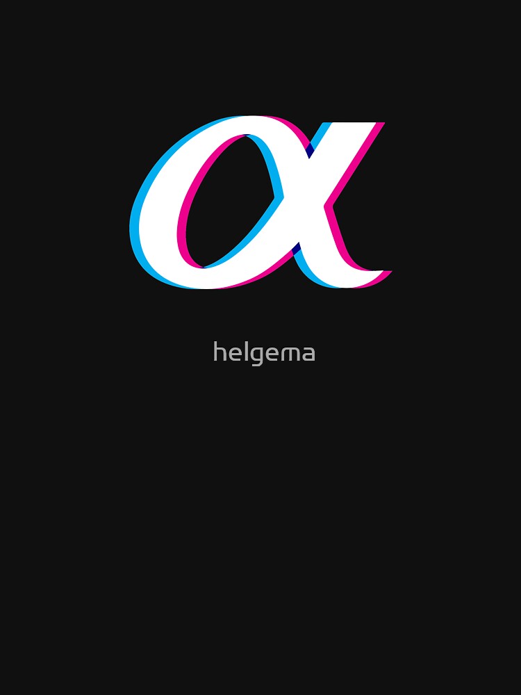 "Sony Alpha logo RGB rippy RGB split" T-shirt for Sale by helgema ...