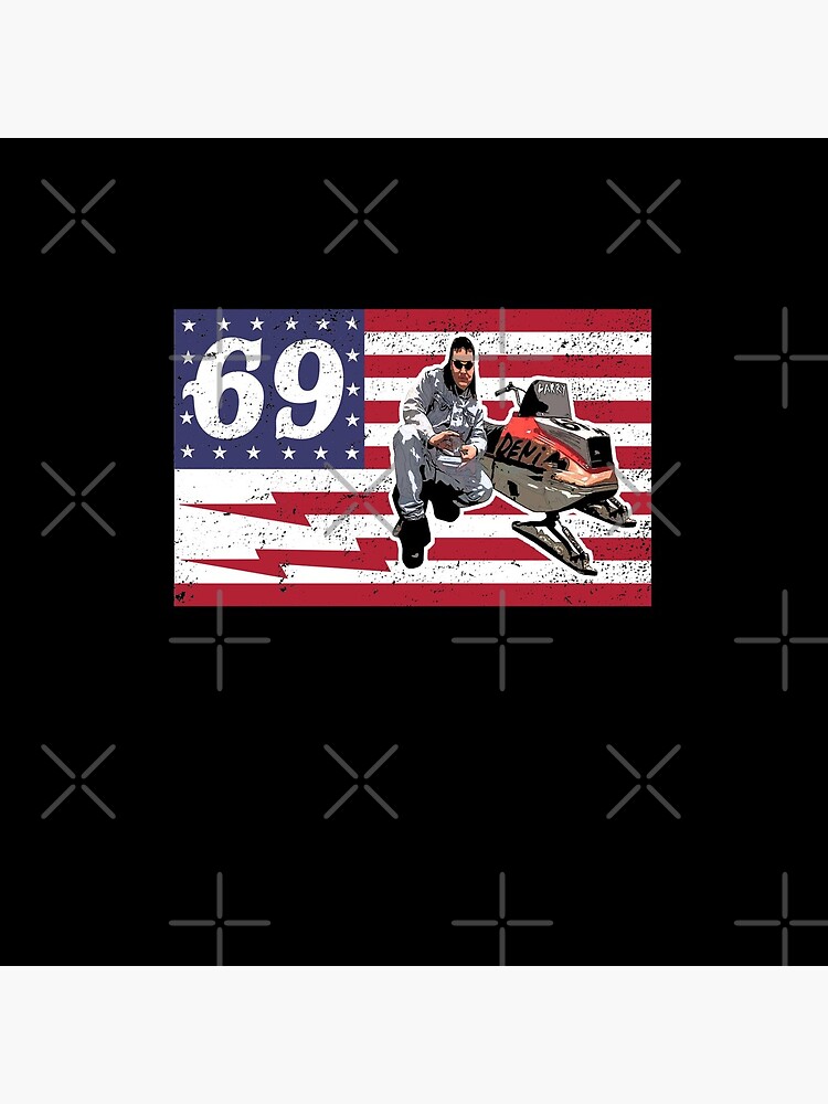 "Amerikanische Flagge Larry Enticer Schneemobil Snowcross Snocross Ihr ...
