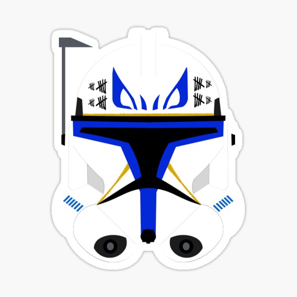"Clone Rex Helmet" Sticker for Sale by arctroopers | Redbubble