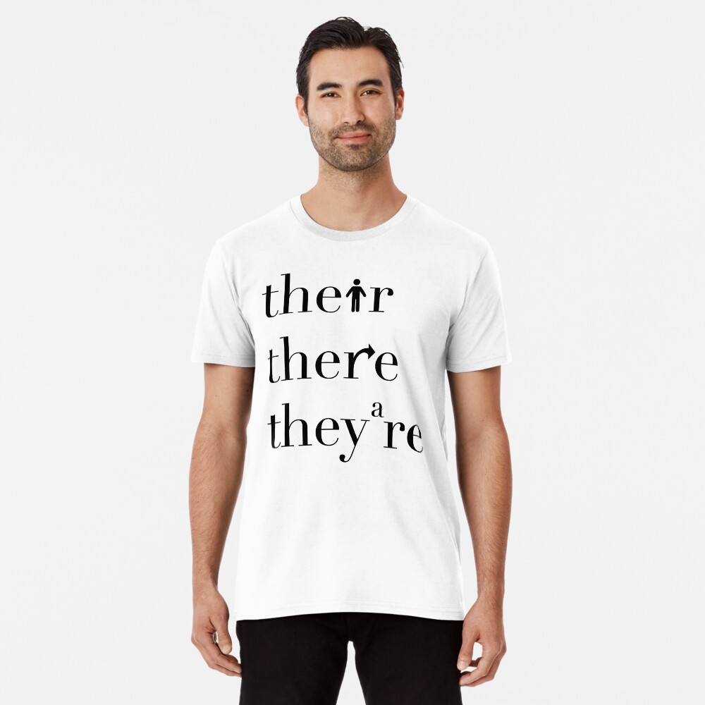 "Their There They're Grammar Police" Poster for Sale by Olivia Ossege ...