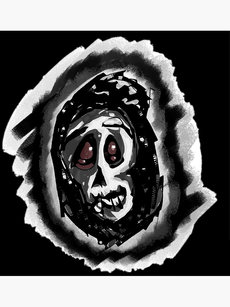 "Death Face" Poster by MacSquiddles | Redbubble