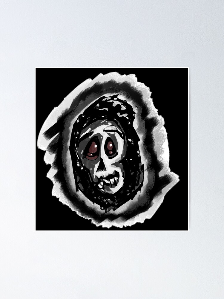 "Death Face" Poster by MacSquiddles | Redbubble