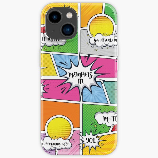 "Memphis Slang" iPhone Case for Sale by TwinPowerTammy | Redbubble