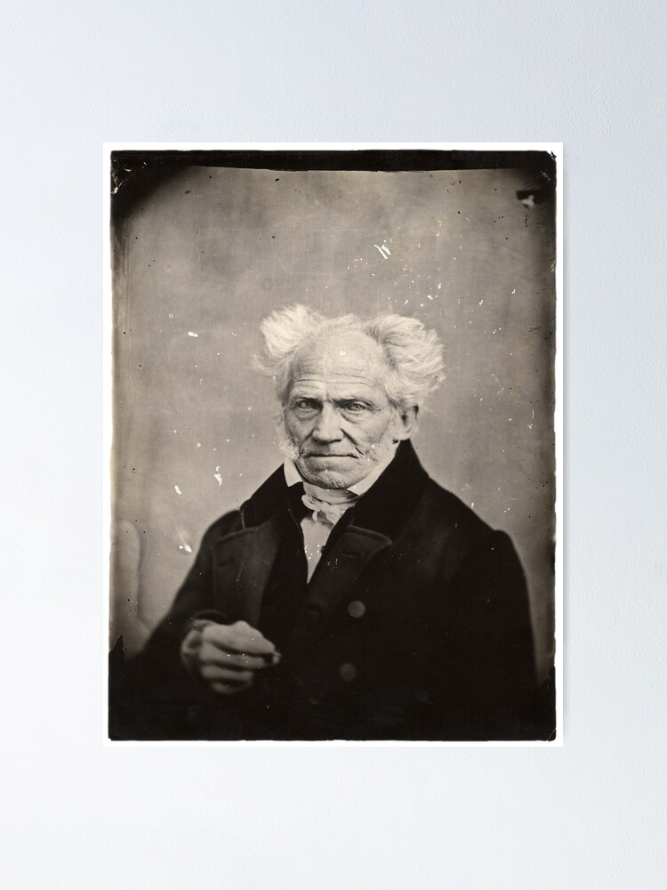 "Arthur Schopenhauer Portrait" Poster for Sale by GodsAutopsy | Redbubble