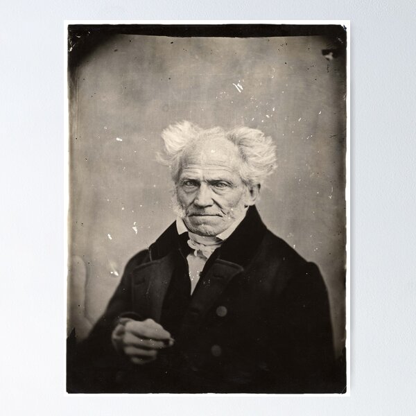 "Arthur Schopenhauer Portrait" Poster for Sale by GodsAutopsy | Redbubble