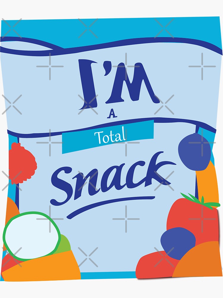 "Snack" Sticker for Sale by morannewebb | Redbubble