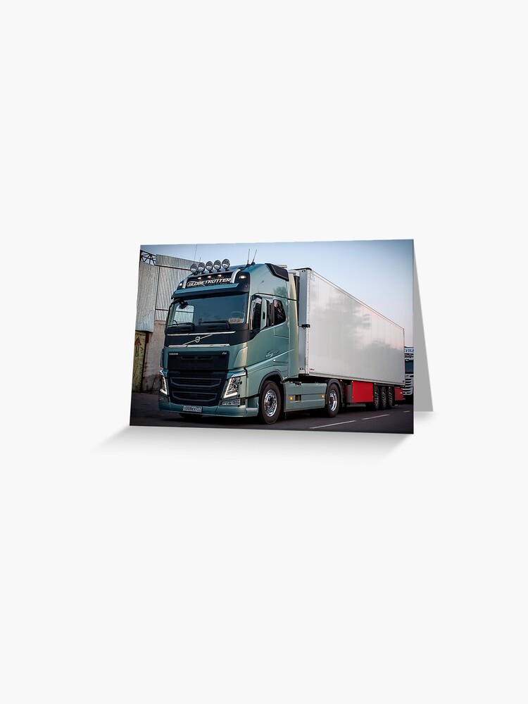 "volvo fh" Greeting Card for Sale by Valeriy Pisanov | Redbubble