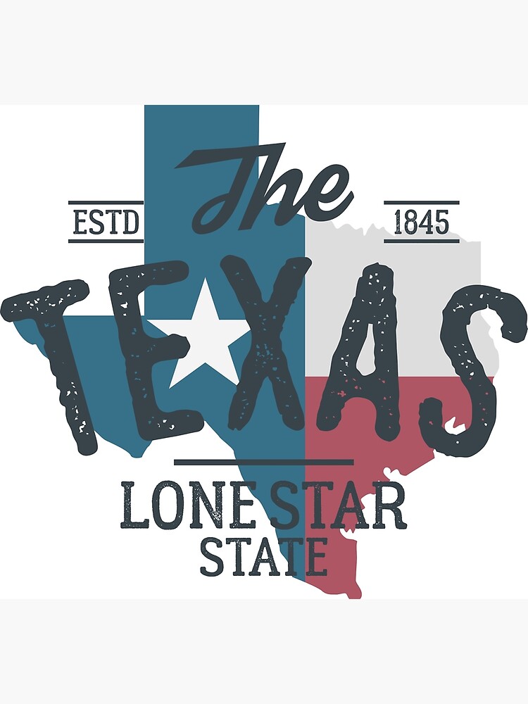 "Texas State Logo, Emblem, Beschriftung. Der Lone Star State. USA Texas ...
