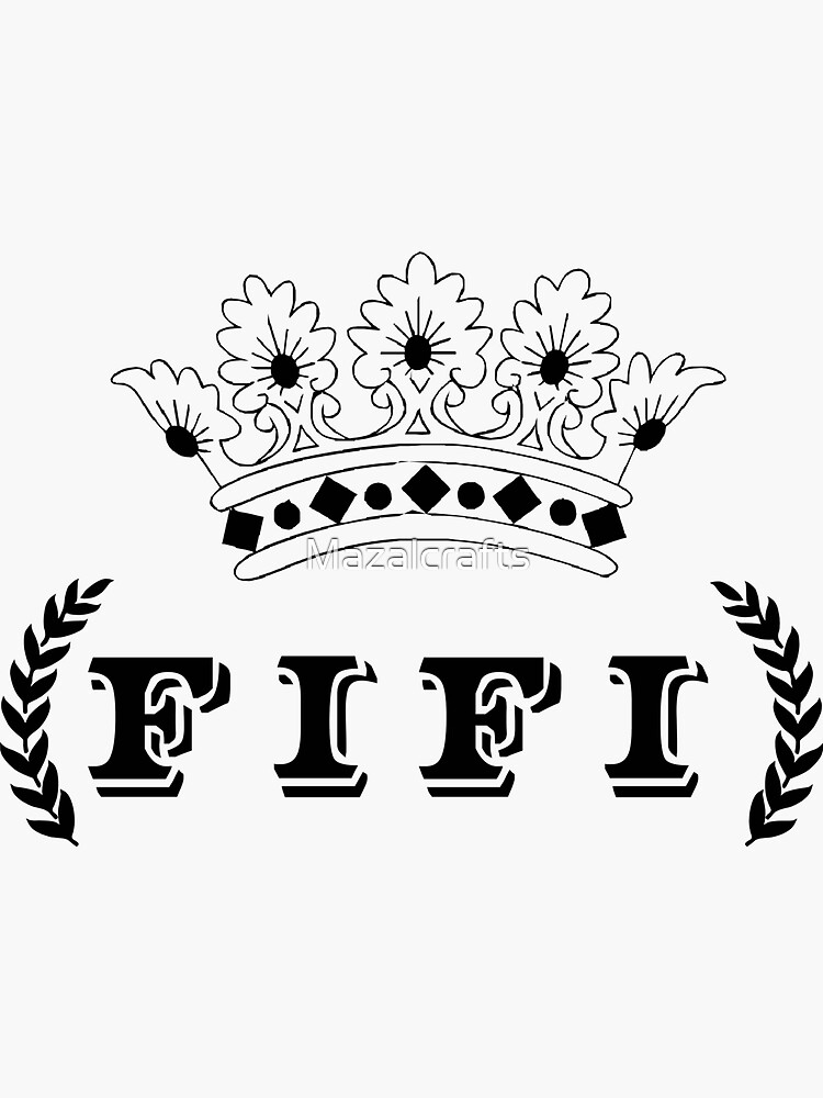 "Fifi Power" Sticker for Sale by Mazalcrafts | Redbubble