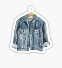 Denim Jacket Stickers | Redbubble