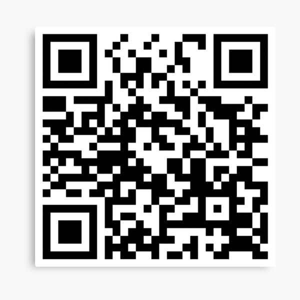 "QR Code Lenny Face Troll ╭∩╮( ͡° ͜ʖ ͡°)╭∩╮ Middlefinger :)" Canvas ...