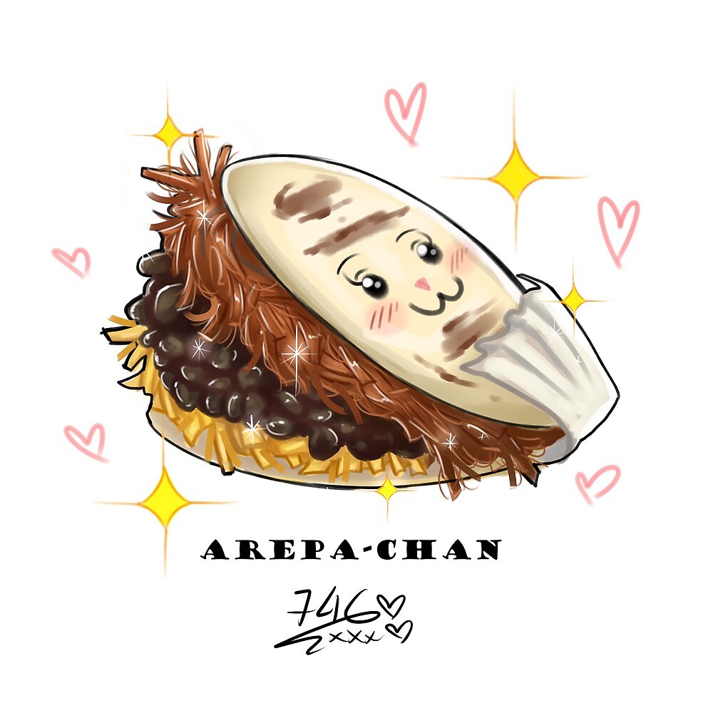 "Arepa-chan" by Kanon746 | Redbubble