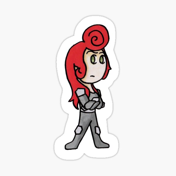"Marker-Style Chibi Lyra" Sticker by CJtheanimator | Redbubble