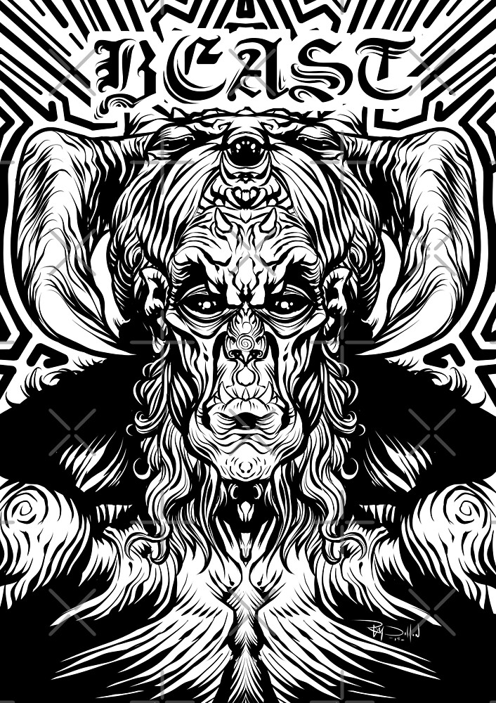 "BEAST" by Ray Dillon | Redbubble