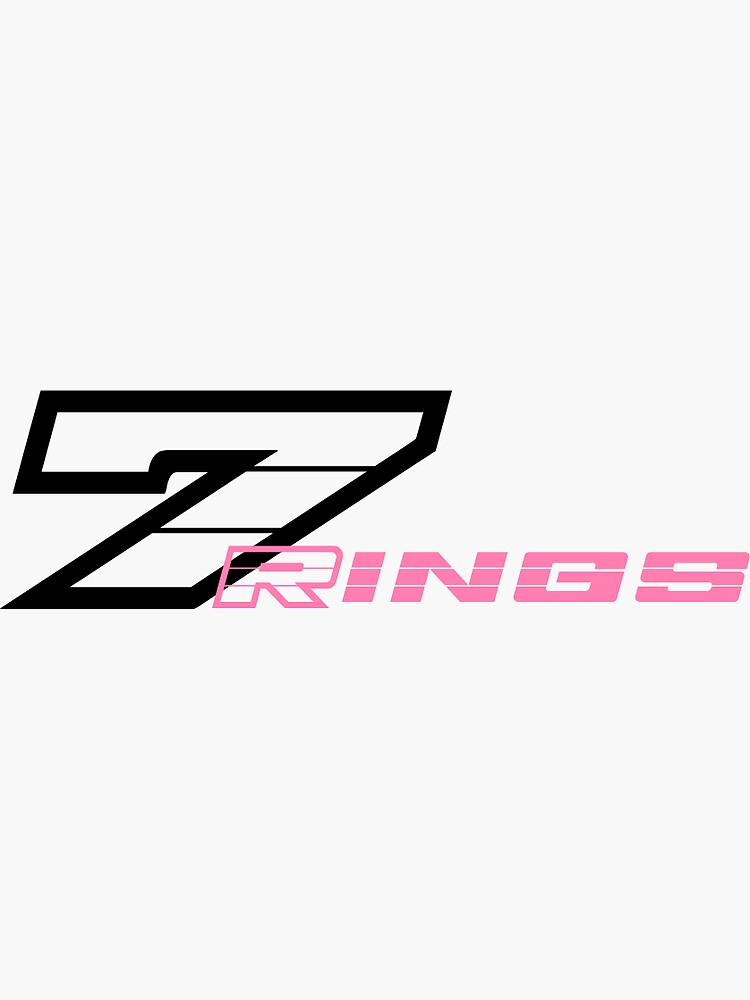 "7 rings" Sticker for Sale by sparia | Redbubble