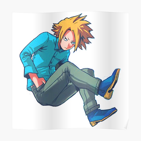 Kaminari Denki Poster By Zaehr0 Redbubble