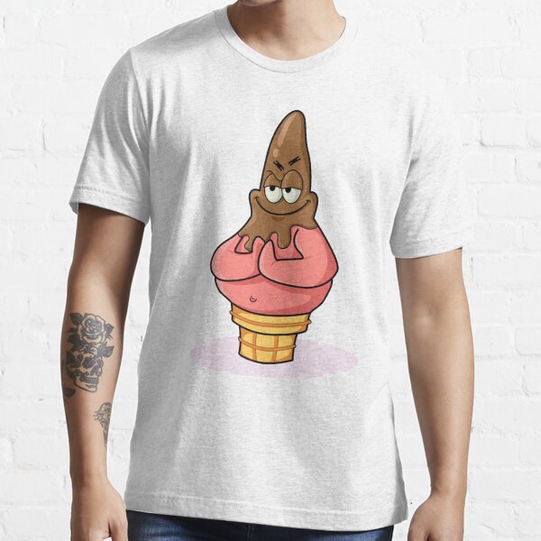 "Patrick Ice Cream Cone - Spongebob" T-shirt by SmackinCheekz | Redbubble