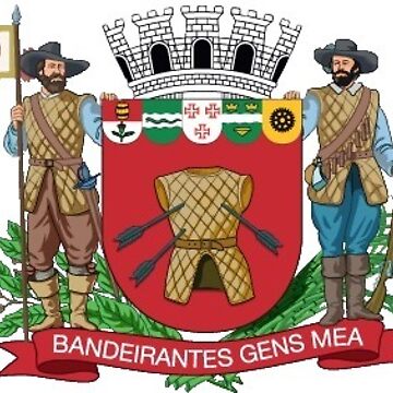 "Brasão de Mogi das Cruzes, Brasil" Sticker for Sale by PZAndrews ...