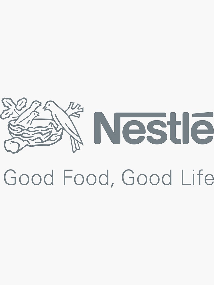"Nestle" Sticker for Sale by kormakarma | Redbubble