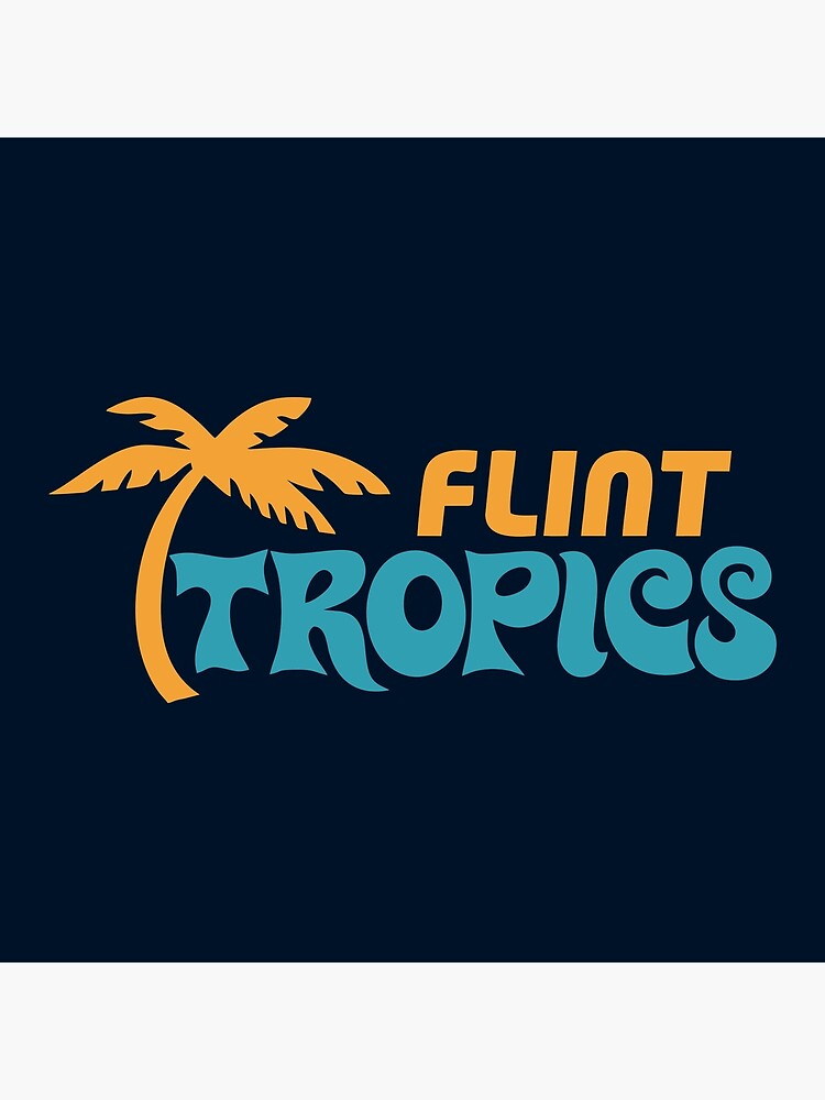 "Flint Tropics Logo" Art Print for Sale by simonnaro | Redbubble