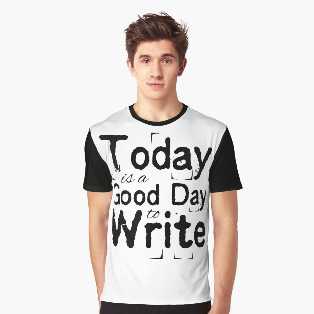 "Today Is A Good Day To Write" Sticker for Sale by BehaveBookishly ...