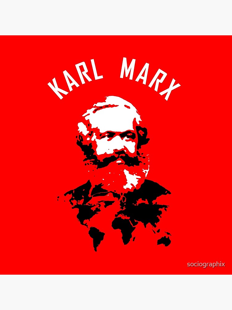 "KARL MARX - WORLD CHANGER" Poster for Sale by sociographix | Redbubble