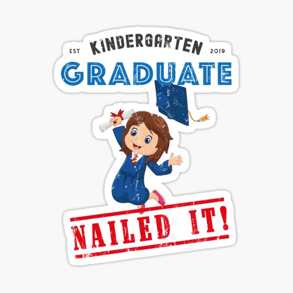 "First Grade Here I Come, Kindergarten Graduation" Sticker for Sale by ...