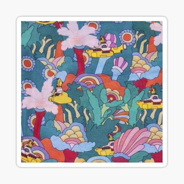 Yellow Submarine Stickers | Redbubble