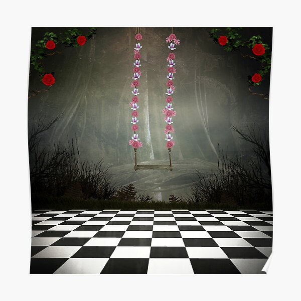 "Gothic playground in the dark forest" Poster by Ellerslie | Redbubble