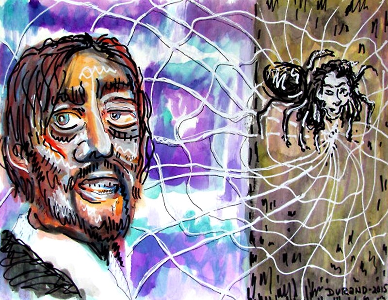 "Portrait of Dr. Paul Bearer(with Spinjamin Bock)" by Douglas Durand ...