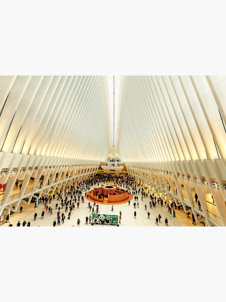 "Oculus, the One World Trade Center Ultra Modern Train Station" Poster ...