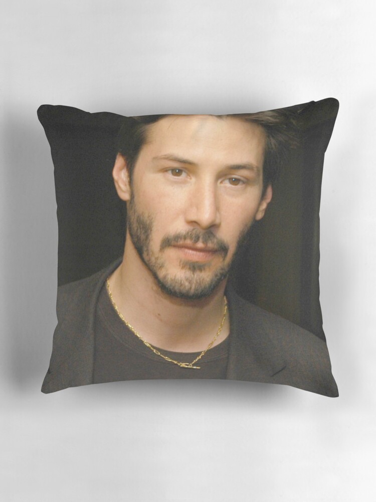 "Keanu Reeves " Pillow for Sale by literaturelover | Redbubble