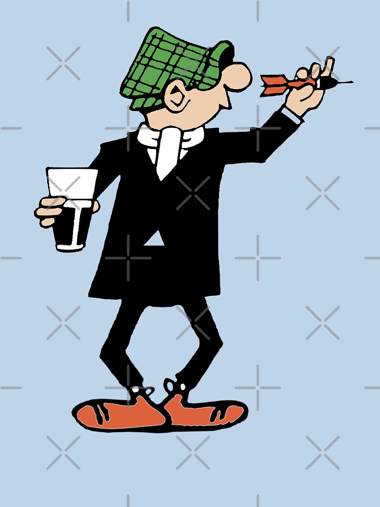 "ANDY CAPP DARTS" Classic T-Shirt for Sale by Whatamidoing20 | Redbubble