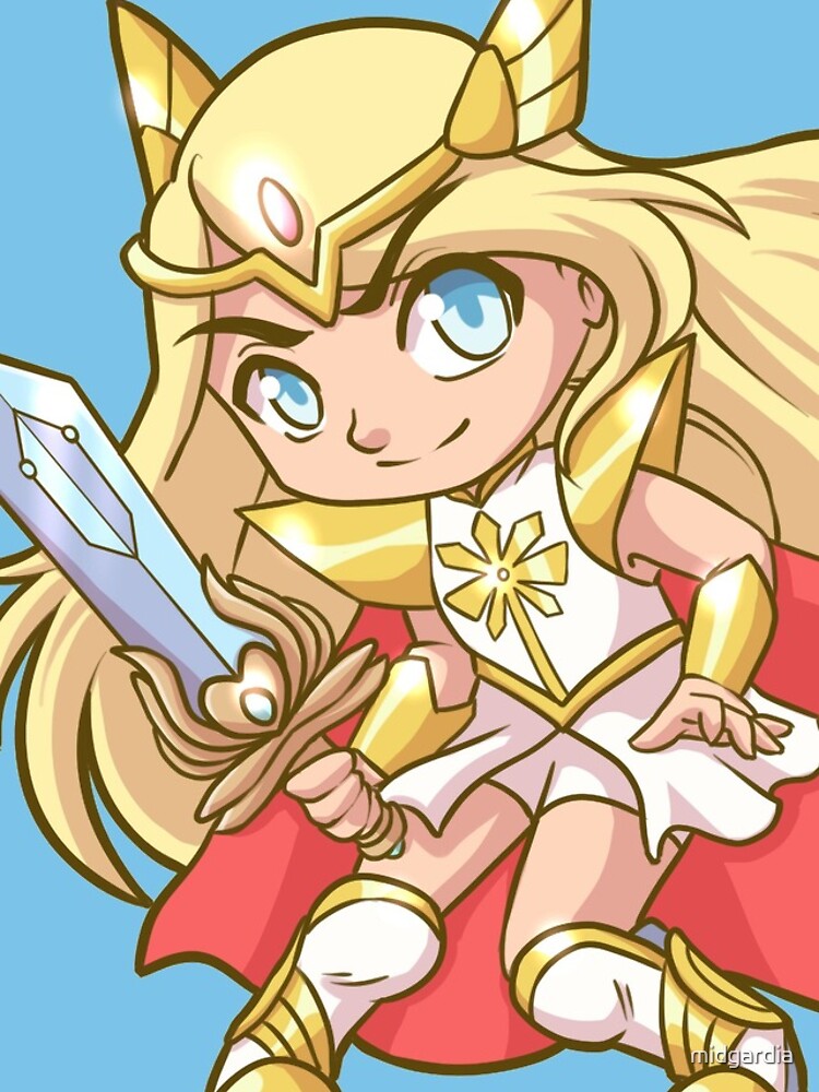 "SheRa Chibi" iPhone Case for Sale by midgardia | Redbubble