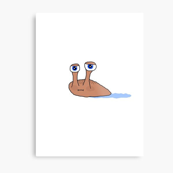 "A Sad Slug in my Dream, SSS" Metal Print by yall-i-can-draw | Redbubble