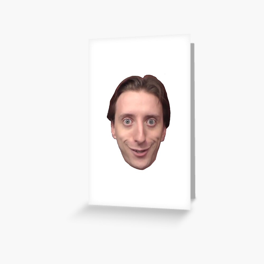 "ProJared Meme Face" Greeting Card by KiyomiShop | Redbubble
