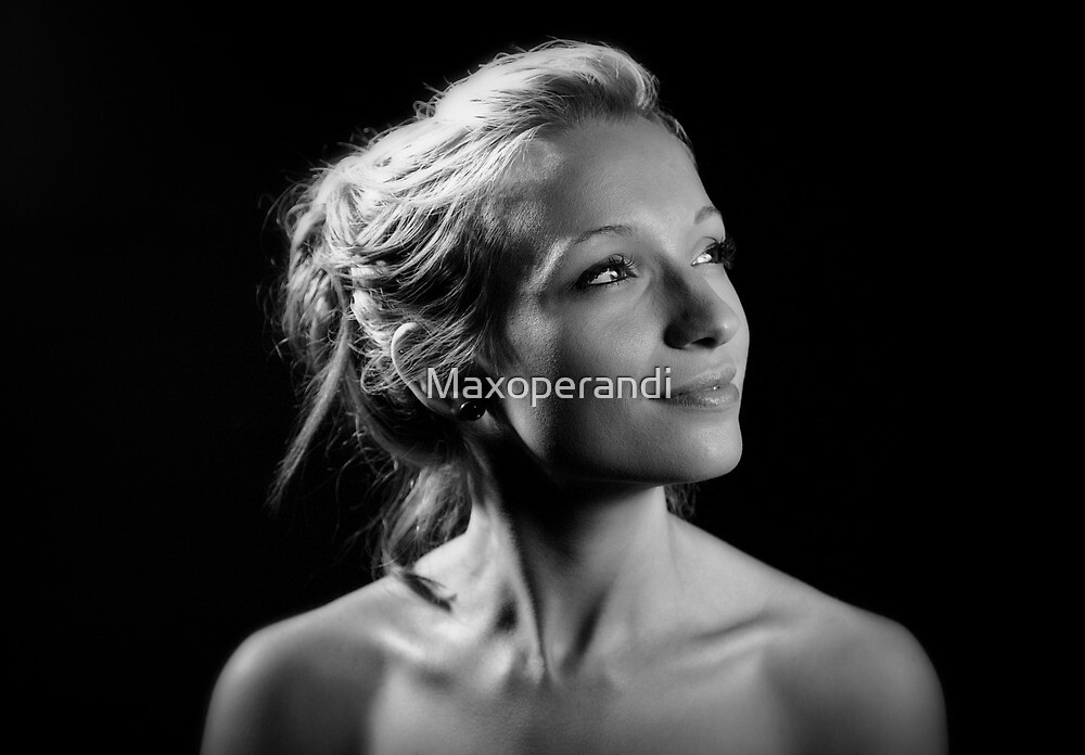"Portrait with one light!" by Maxoperandi | Redbubble