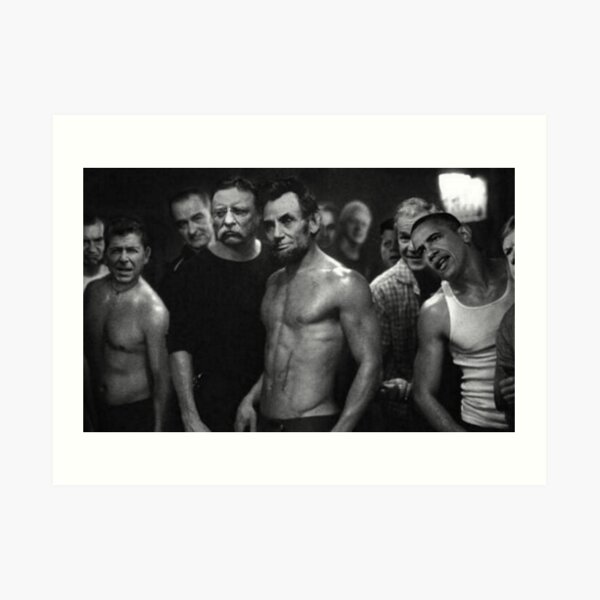 "Presidential Fight Club" Art Print by RocoesWetsuit | Redbubble