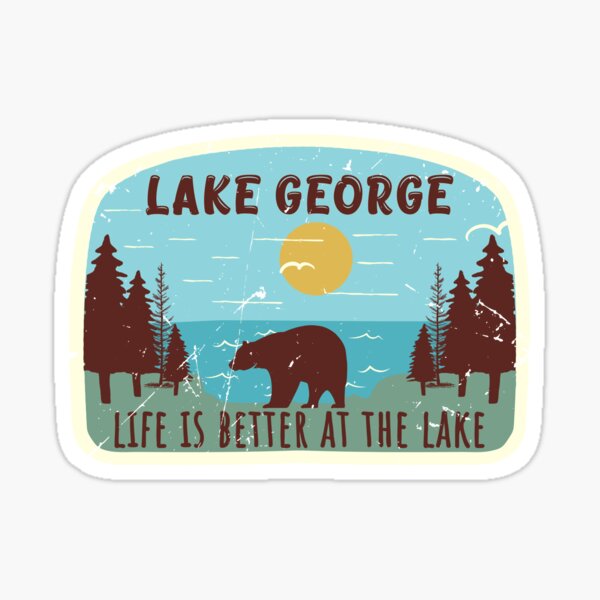 Lake George Stickers | Redbubble