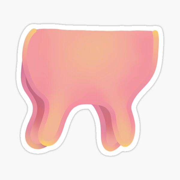 "Cow Tiddies" Sticker by Xaemin | Redbubble