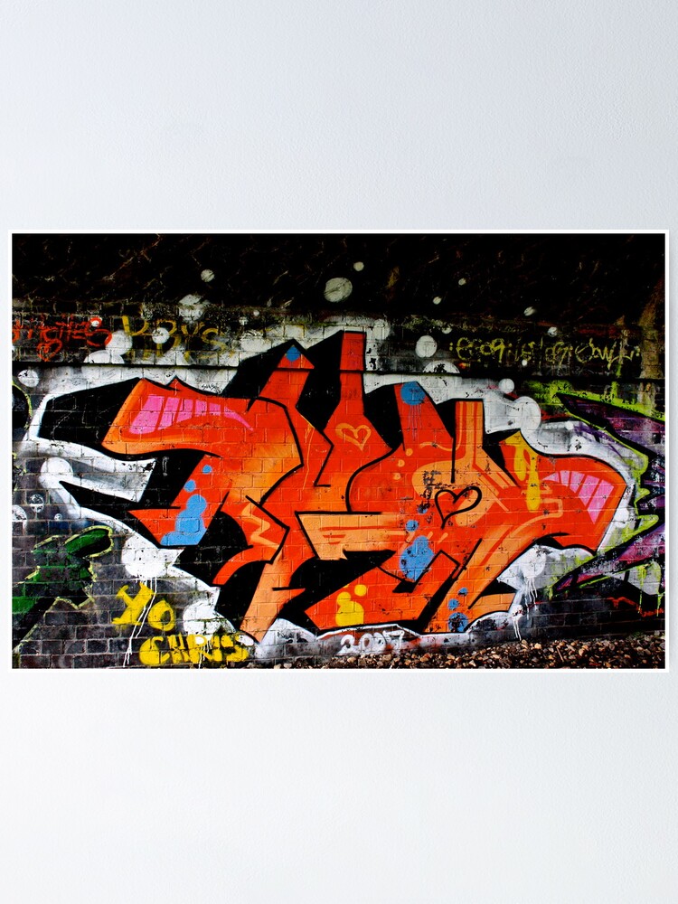 ""The Writing On The Wall"" Poster for Sale by BradleySRabon | Redbubble