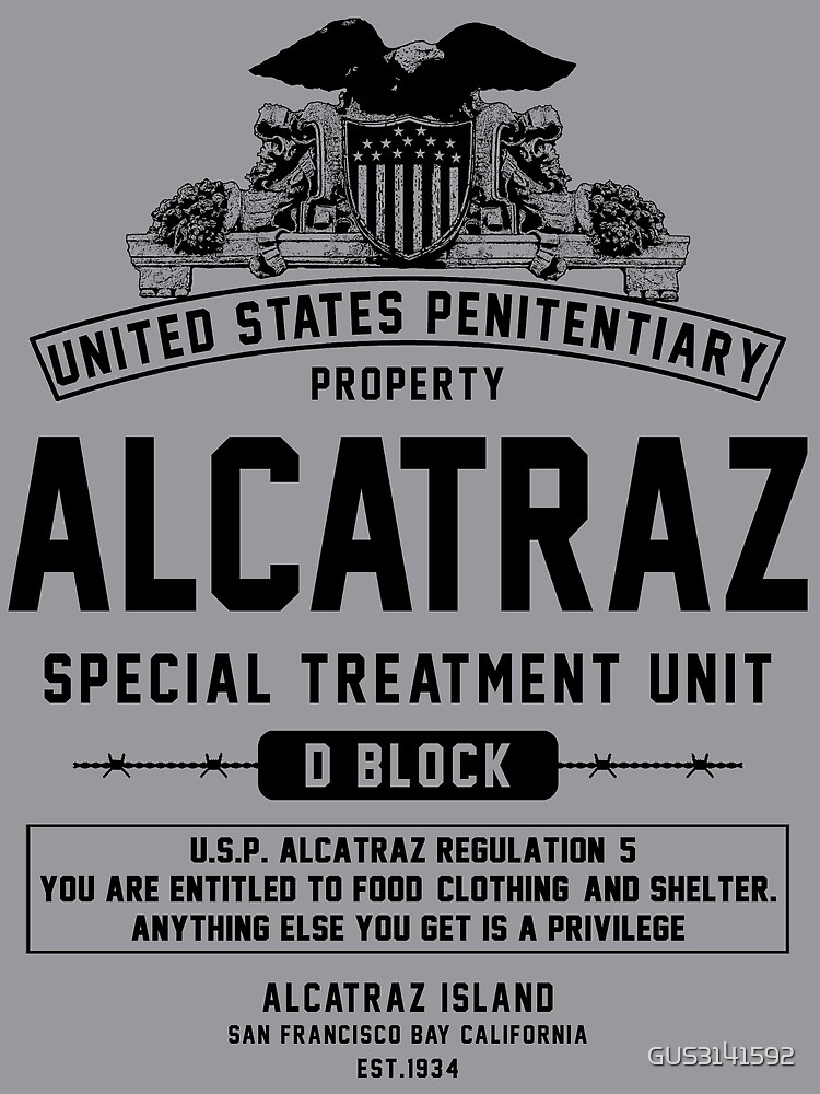 "ALCATRAZ S.T.U." Photographic Print for Sale by GUS3141592 | Redbubble