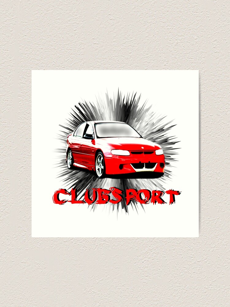"vt holden commodore clubsport" Art Print for Sale by thediff1985 ...